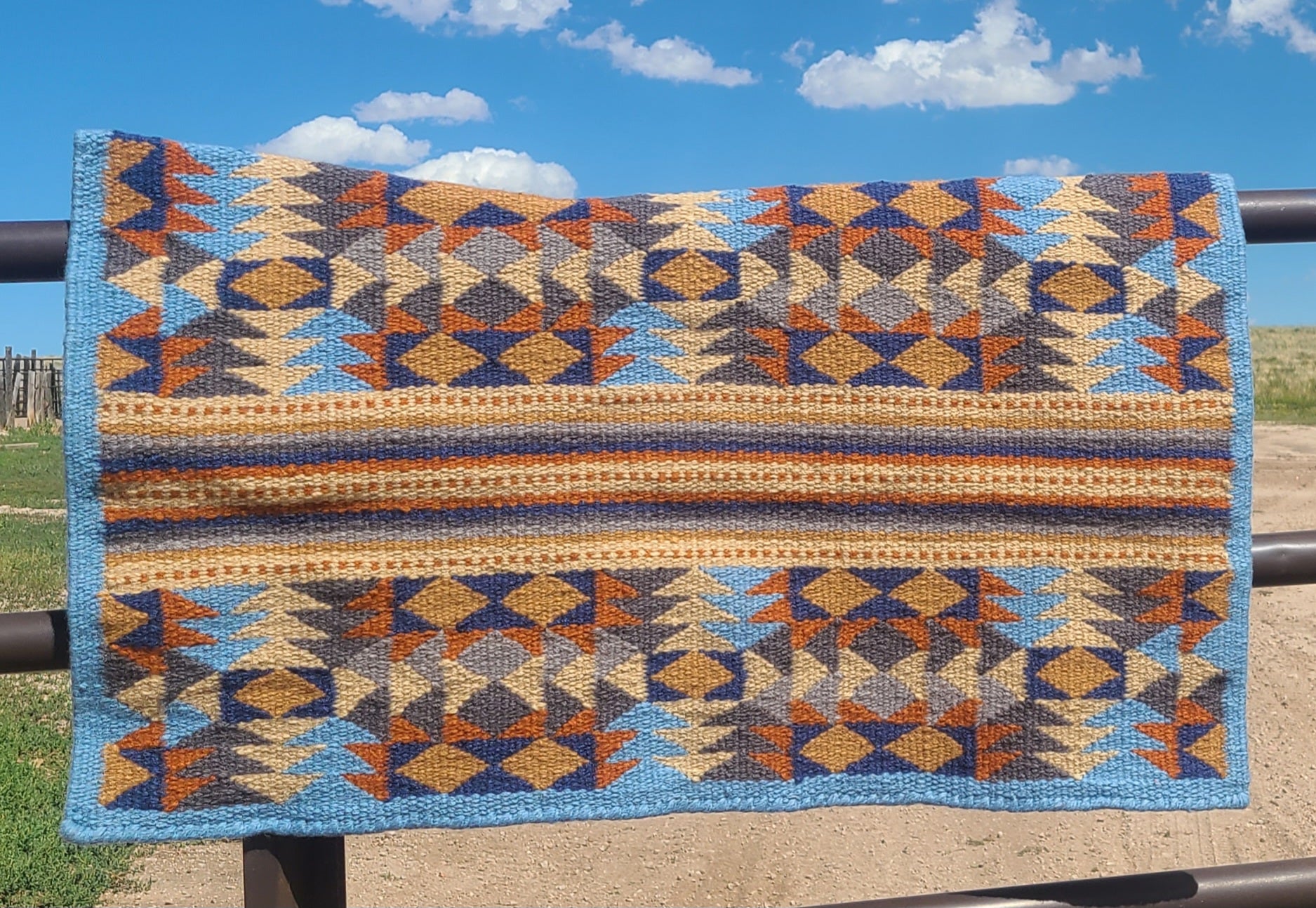 The Revelry ELITE Periwinkle Rust – DK Tack Stop